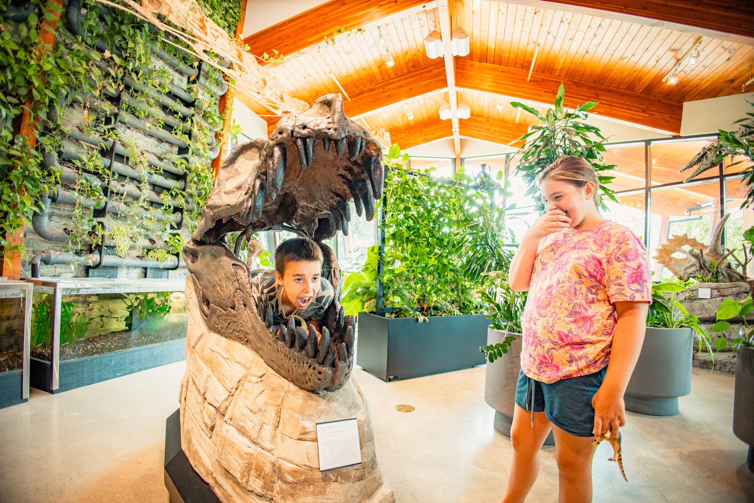 Dinosaurs come alive at The Exploration Place, Prince George | ZenSeekers