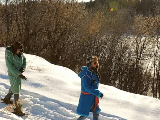 Come walk in the footsteps of the trapper's life at Métis Crossing ...