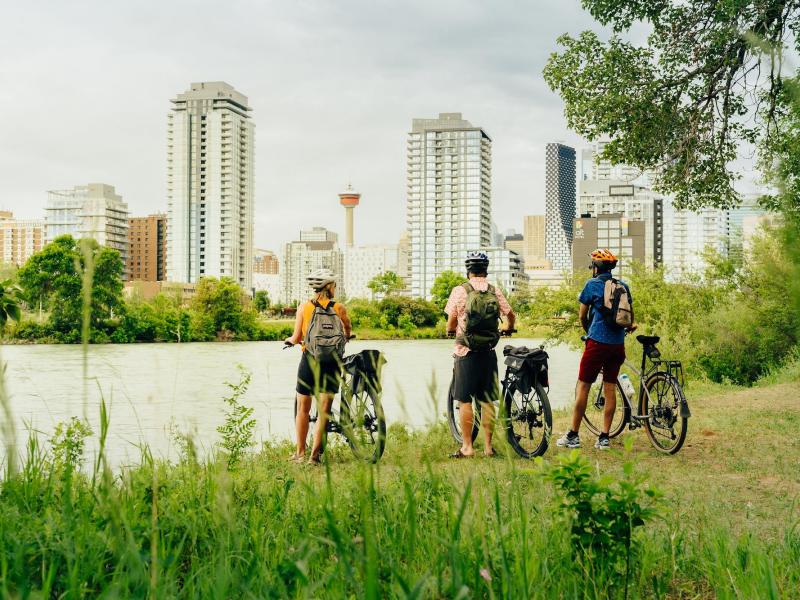 Bike-friendly Calgary Will Connect you to Nature and Urban Adventures ...