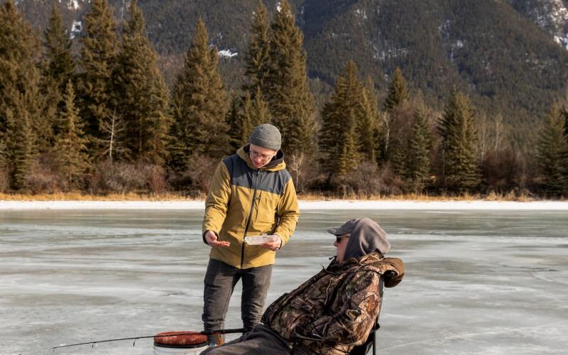 Ice Fishing in Cranbrook #RockiesExploring | ZenSeekers